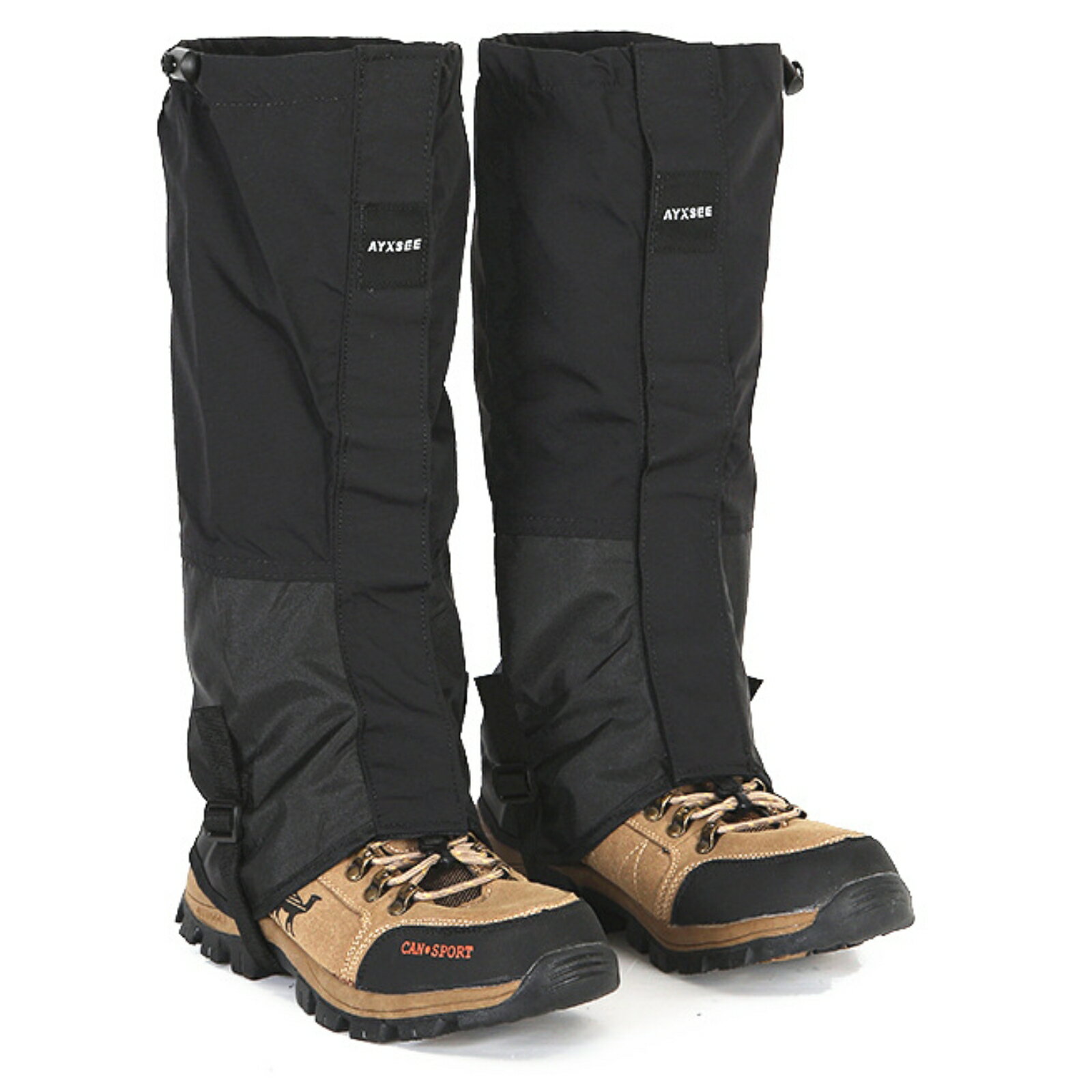 ロングゲイター ゲイター 登山 泥よけ 砂よけ 防水 雪 ハイキング ウォーキング 釣り トレイル 脚絆 足元を泥・砂・雪から守る 【足元を泥・砂・雪から守る】膝下から足首までをしっかりカバーするロングゲイターです。靴と登山パンツの間の隙間...