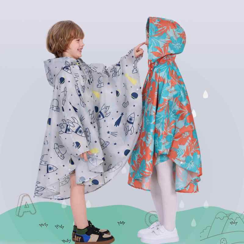 子供用 防水 雨ポンチョ キッズ 男の子 女の子 小中学生 通学 リュックサック対応 アウトドア 春秋 遊び スタイリッシュ 軽量 機能的・カテゴリ: 子供用雨衣・スタイル: 爽やか・対象: 子供・厚み: 薄手・主な素材: 210Tポリエス...