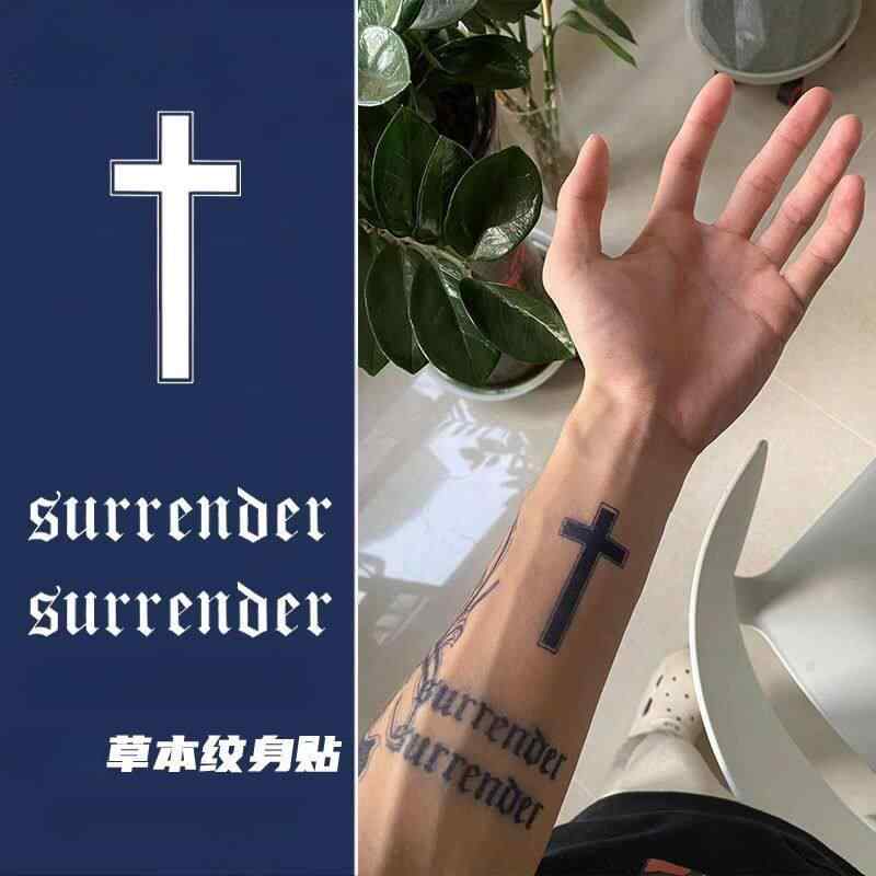 タトゥーステッカー 男女用 腕用 切り替え 花柄 植物モチーフ 半腕 果汁柄 剥がせる 防水 ファッション アクセサリー 仮タトゥー シール ステッカー デコレーション パーティー 普段使い カジュアル