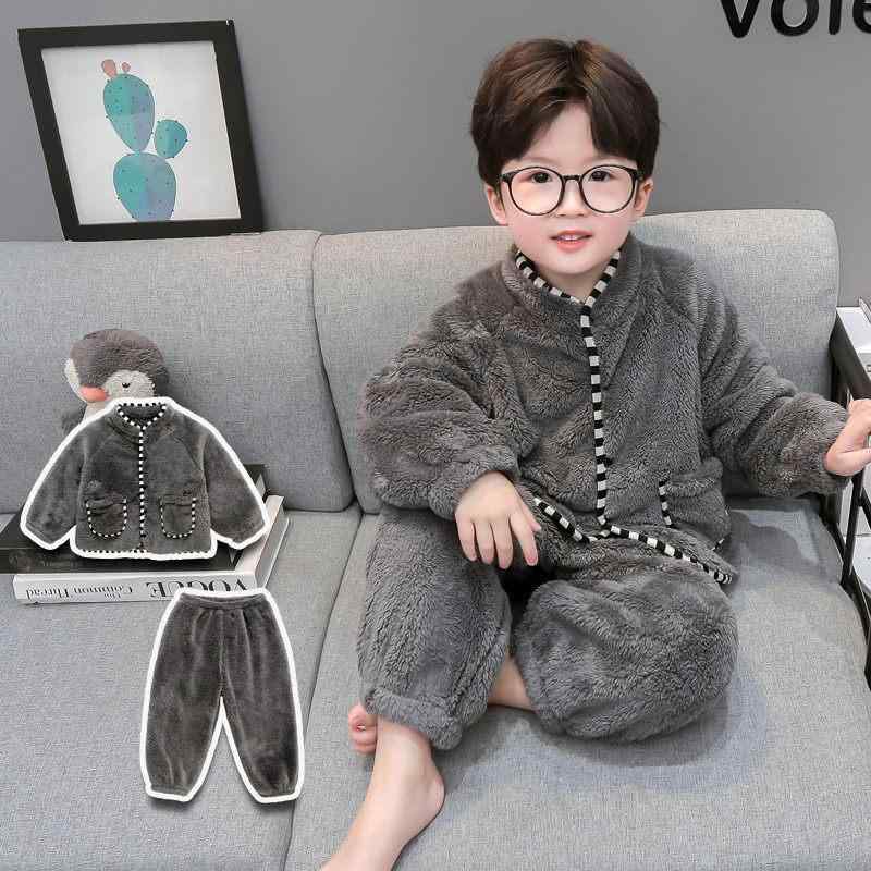 キッズ 男の子 フランネル パジャマ 秋冬 コーラルフランネル 厚手 セット ルームウェア 部屋着 暖か 柔らかい 綿混 子供服 ベビー対応・スタイル: カジュアル・主な素材: ポリエステル100%・適用性別: 男女共通・参考身長: 90c...