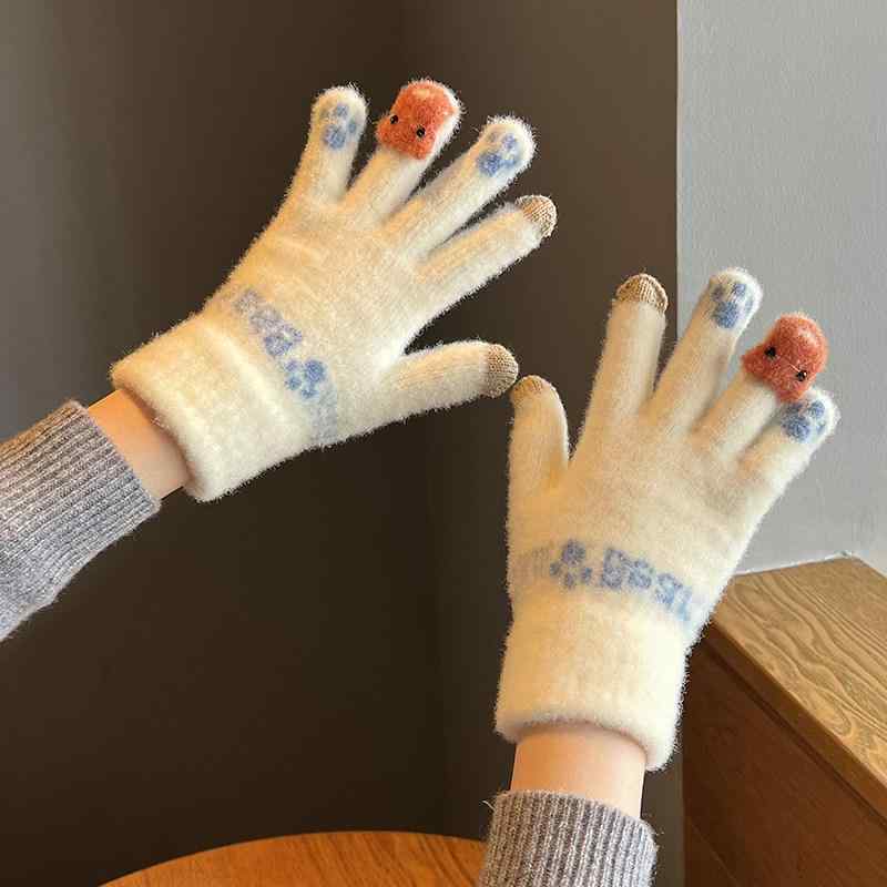 レディース 冬用 手袋 かわいい ニット グローブ タッチスクリーン対応 厚手 起毛 保温 学生用 通学 自転車 防寒 柔らかい 暖か素材・カテゴリ: 手袋・スタイル: 指抜き・サイズ展開: フリーサイズ・カラー展開: グレー.ブラック.ホ...