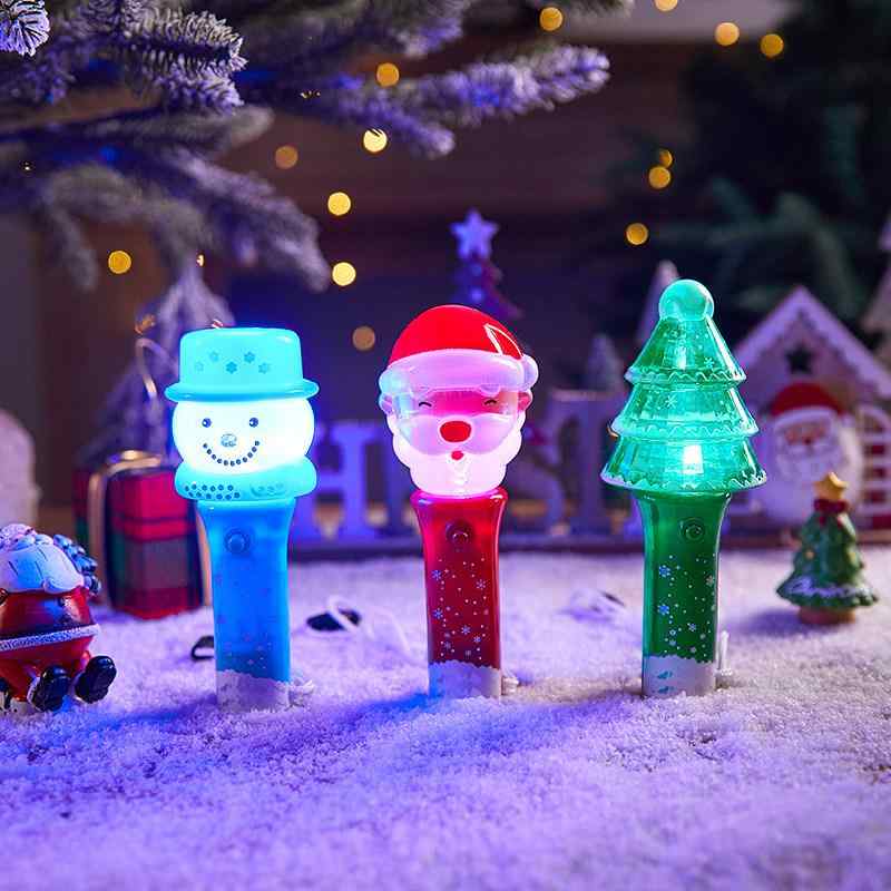 おもちゃ 子供用 クリスマス 光るスティック 手持ち 冬 パーティー 飾り品 幼稚園 ギフト プレゼント イベント グッズ 置物 デコレーション・対象年齢: 子供・対象性別: 男女