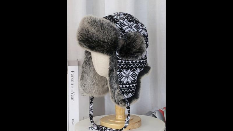 帽子 冬用 男女兼用 厚手ニット 大雪花柄 黒白 耳あて付き アウトドア スキー用 暖かコットン素材 ビッグサイズ スタイリッシュ 軽量 伸縮性・主な素材: アクリル・サイズ展開: 56cm.58cm.60cm.62cm・スタイル: カジュ...