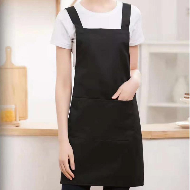 エプロン 作業服 ユニフォーム 飲食店用 シェフ用 男性用 黒 女性用 スーパー用 ベスト ベーキング コーヒーショップ ミルクティー店 日常使い 軽量 快適 綿素材・スタイル: シンプル・カテゴリ: 無袖エプロン・用途: 調理・ベーキング...