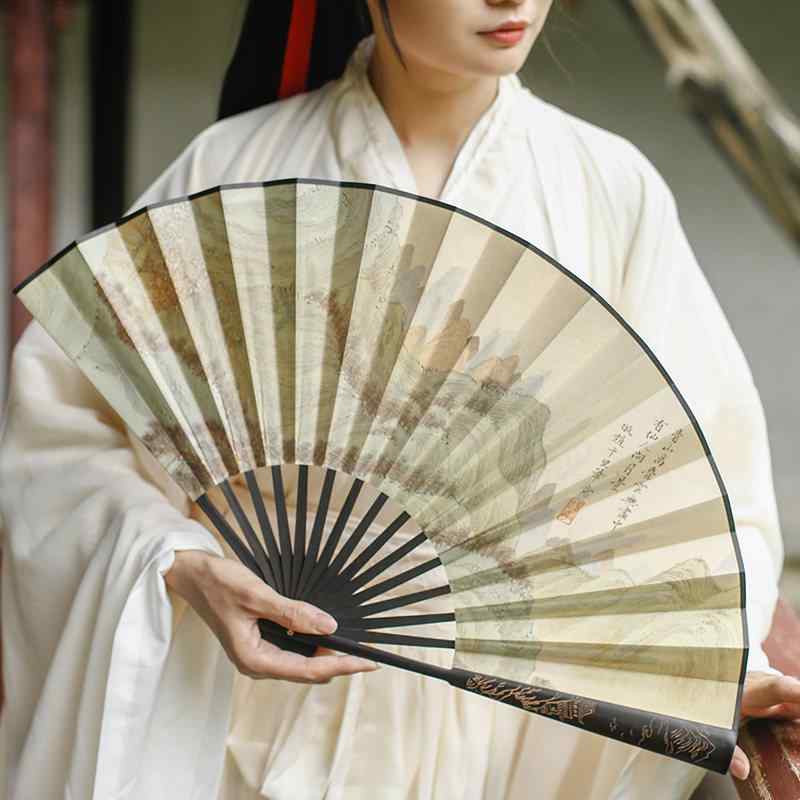 折り扇 男性用 夏用 竹製 紙製 折りたたみ 伝統風 携帯便利 涼み 扇子 軽量 ・サイズ: 25.4cm・スタイル: 復古・扇面素材: 紙・形状: 扇形・扇面工芸: プリント・扇骨素材: 竹・種類: 日用扇