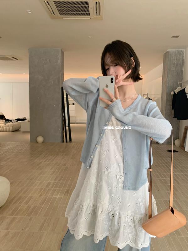 カーディガン 女性用 夏 UVカット ニット 再生繊維 麻 ゆったり スリム見せ 韓国 軽量 長袖 普段使い アウトドア 通勤 柔らかい 吸湿速乾 薄手 防風・・シルエット: ・袖の形状: ストレート・タイプ: 開襟・組み合わせ: 単品・袖...