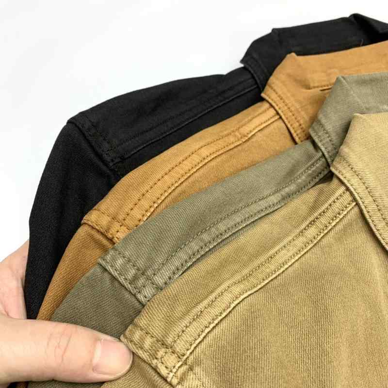 デニムジャケット メンズ ウォッシュド ストレッチ スリムフィット ショート丈 レトロ タイト 欧米ストリート バイカースタイル カジュアル アウトドア 普段使い 軽量 伸縮性 デニム素材 ビッグシルエット・シルエット: スリム・ディテール...