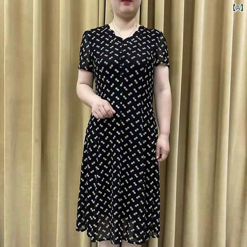 ワンピース レディース 向け 夏用 Vネック 水玉 伸縮性 軽量ガゼ素材 スリム効果 ポケット付き 普段使い 涼しい 柔らかい 膝丈 サイドポケット・カテゴリ: スカート・スタイル: Aライン・袖丈: 短袖・ネックライン: Vネック・カラー...