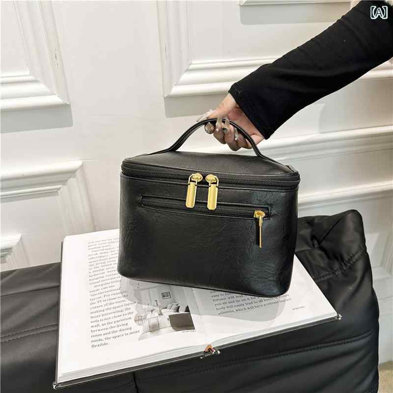 化粧ポーチ 旅行用 防水 大容量 手提げ 洗面具入れ トイレタリーバッグ 便利 メイクバッグ 収納ポーチ・スタイル: アート・硬さ: ミッドソフト・タイプ: スマホ手首バッグ・裏地: ポリエステル・対象: 若者・閉じ方: ジッパー・シーン:...