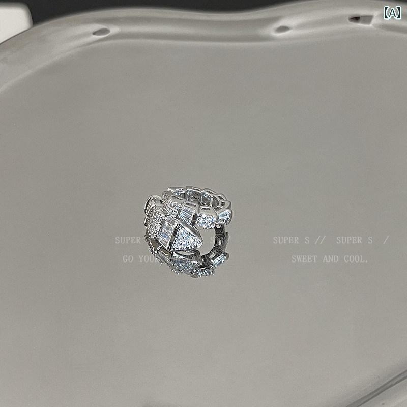 イヤーアクセサリー メンズ レディース スネークモチーフ 耳クリップ イヤーカフ ノーピアス 高級感 秋冬 スタイリッシュ ファッション 日常使い ユニセックス ジュエリー・カテゴリ: 耳アクセサリー・スタイル: 日韓・主な素材: 合金.銀...