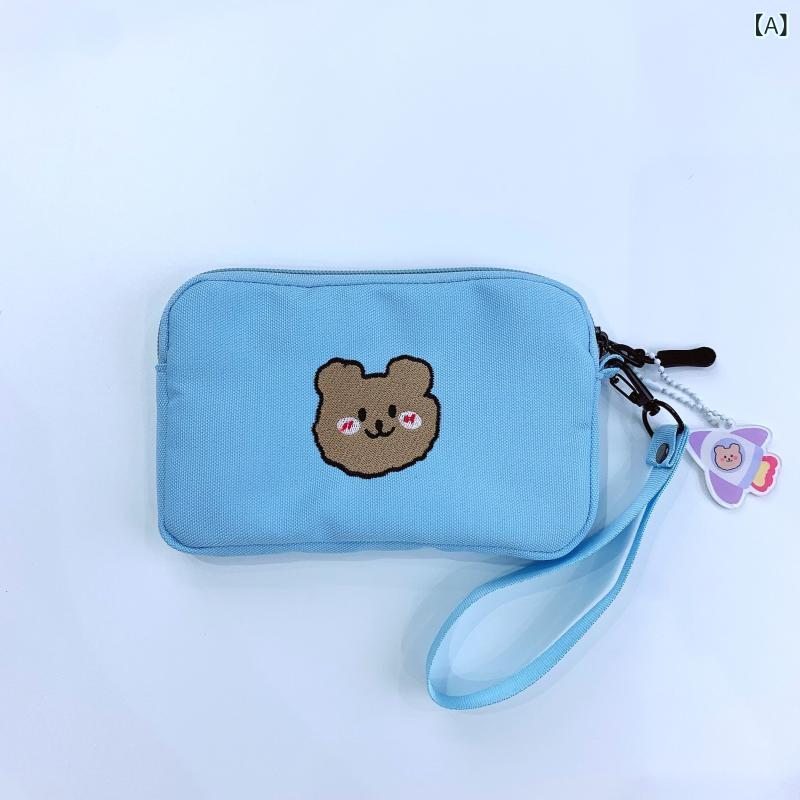 キッズ 女の子用 かわいい カートゥーン柄 ポリエステル 防水 ミニバッグ 小銭入れ パスポートホルダー コンパクト 手持ち 旅行用 多機能 軽量 合成繊維・スタイル: 卡通・タイプ: 長財布・形状: 横型・素材: ポリエステル・対象: 子...