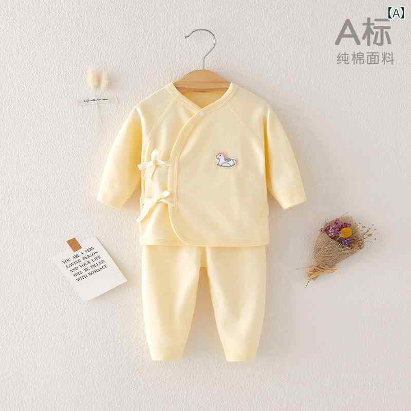パジャマ ベビー 新生児 男女用 綿100% 春秋冬 フード付き セパレート インナーセット 柔らかい素材 肌触り良い 部屋着 伸縮性・スタイル: 爽やか・素材: 綿100%・対象性別: ユニセックス・襟口: 斜め襟紐・袖丈: 長袖・カラー...
