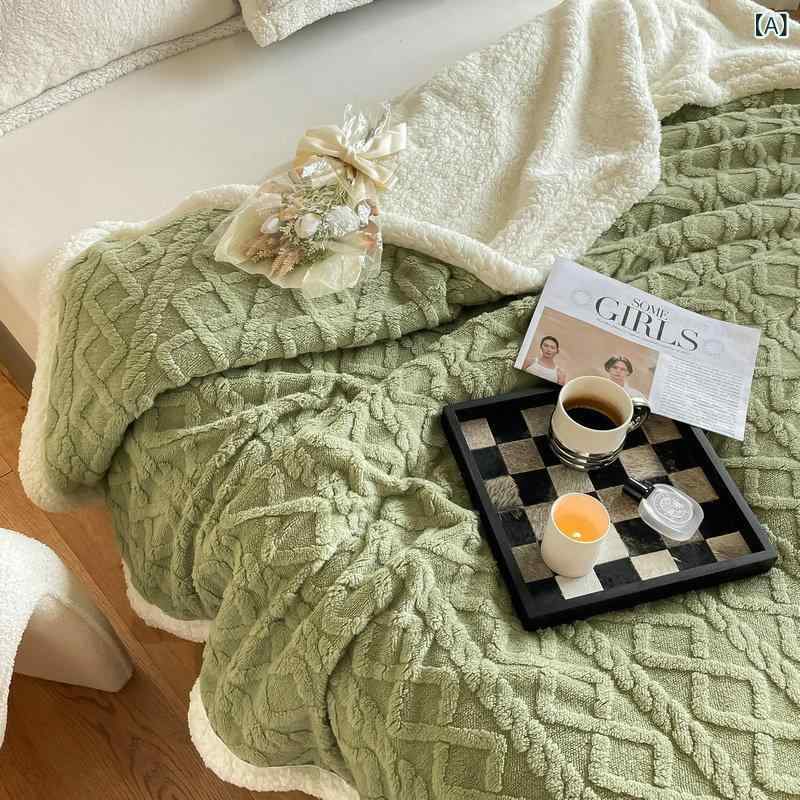 毛布 冬用 厚手 二重 ベルベット フランネル 掛け毛布 オフィス ソファ 昼寝 休憩 ブランケット 暖か ふわふわ 室内用・スタイル: 韓国・機能: 保温発熱・タイプ: 珊瑚絨毯・柄: 単色・主な素材: ポリエステル100%・サイズ展開:...
