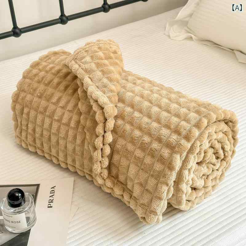 オフィス 昼寝用 ショール 毛布 再生繊維 柔らかい エアコン ブランケット ソファ 掛け カバー コーラル フランネル 小さめ 掛け布団 ベッド シーツ 軽量 室内 普段使い・スタイル: シンプルモダン・主な素材: フランネル・柄: 無地...
