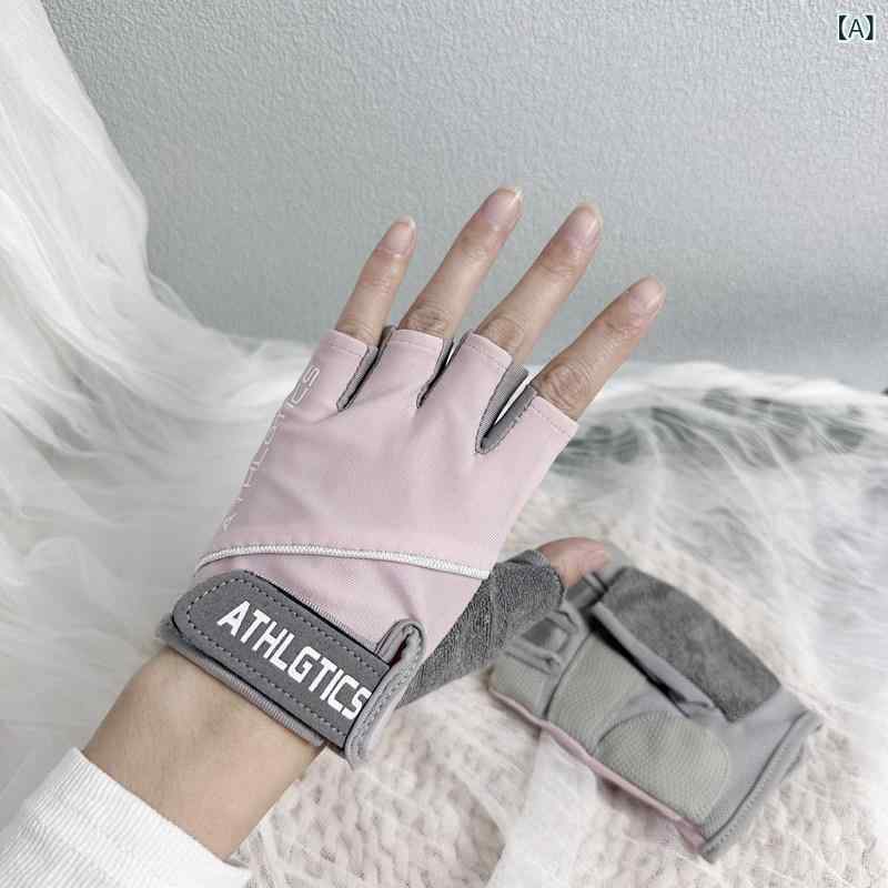 トレーニング グローブ メンズ レディース ハーフフィンガー 通気性 薄手 滑り止め グリップ ヨガ ダンベル ウェイト トレーニング サイクリング バイク フィットネス ジム 防タコ メッシュ素材 軽量 伸縮性・スタイル: 半指・サイズ展...