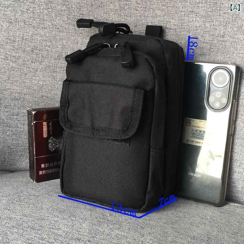 メンズ ウエストポーチ 多機能 スマホバッグ 工事現場用 作業ポーチ 大容量 ベルト通し 縦型 カード入れ タバコケース アウトドア 普段使い 軽量 収納便利・主な素材: ナイロン・容量: 5L・サイズ: 18cm×13cm×7cm・対象:...