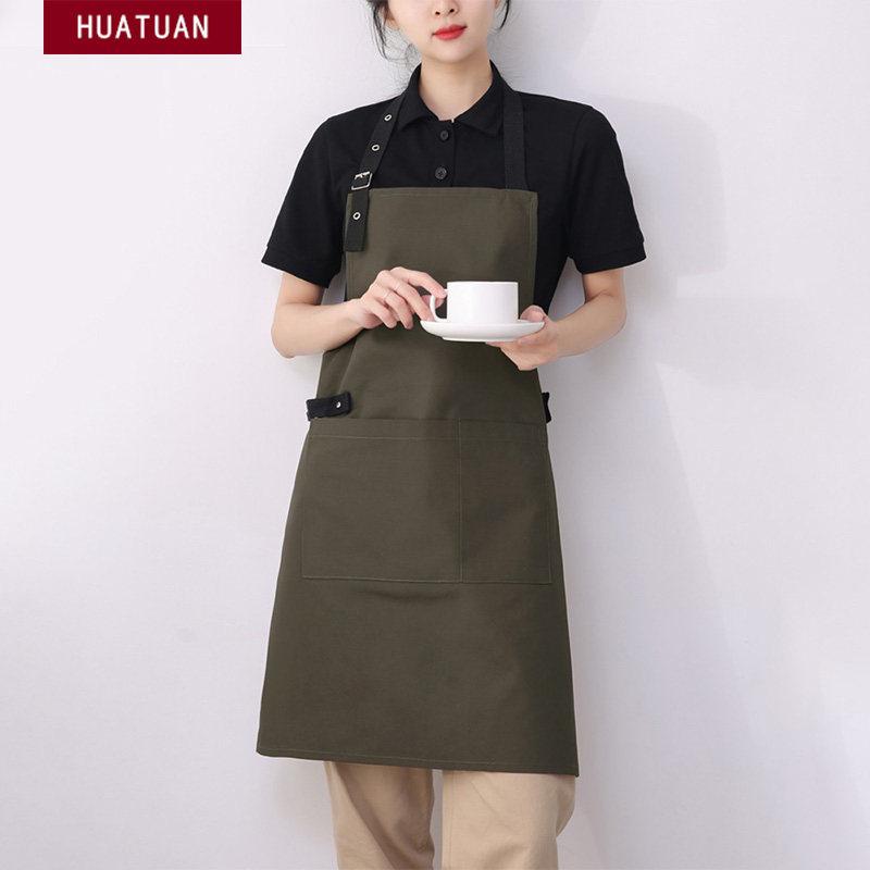 エプロン 男女用 キャンバス生地 ノースリーブ シンプル 韓国 家庭用 キッチン用 家事用 カフェ ミルクティーショップ 作業服 日常使い 軽量 綿混素材・カテゴリ: 無袖エプロン・スタイル: 韓国・主な素材: 帆布・用途: 防水・柄: 無...