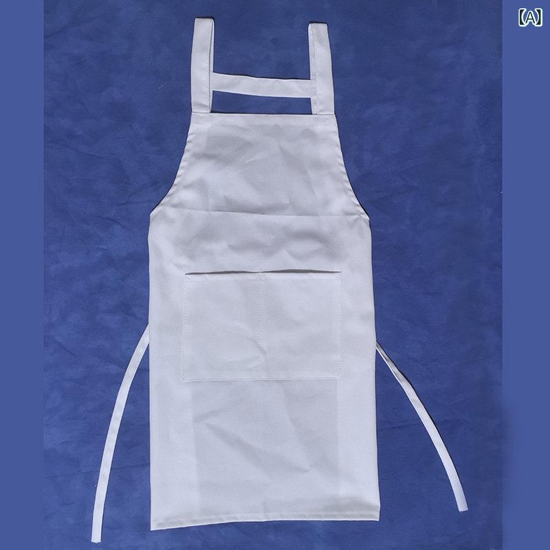 子供用 エプロン 綿100% タイダイ染め 蝋染め 手描き DIY 絵画 キッチン 食堂 レストラン 食品工場 吸湿 速乾 軽量・主な素材: 綿100%