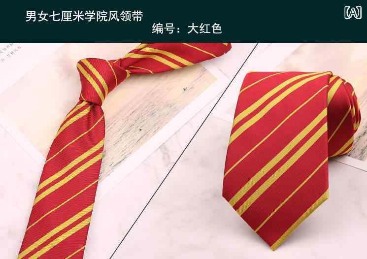 ネクタイ 学生用 男女兼用 ストライプ 織り 校服風 通学 制服スタイル ユニセックス 学校用 フォーマル・スタイル: カジュアル・柄: ストライプ・主な素材: ポリエステル　・裏地素材: ポリエステル　・: アローヘッド型・ネクタイ幅: ...