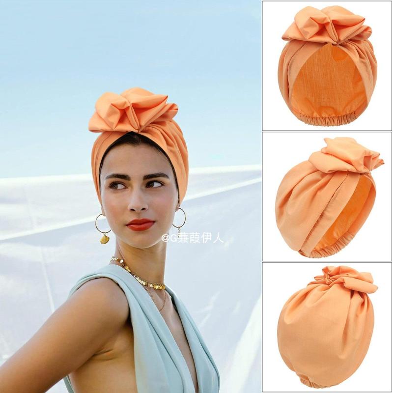 帽子 レディース ターバン ヘッドスカーフ フランス風 レトロ 簡単被り ファッション ヘアアレンジ 日常使い スタイリッシュ 巻き方簡単・スタイル: 魅惑的・対象: 女性.若者・使用シーン: 外出・帽頂スタイル: 丸頂・タイプ: 包頭帽....
