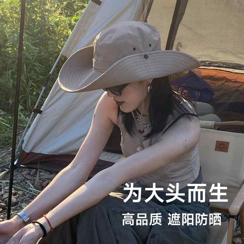 メンズ レディース 夏用 アウトドア バケットハット UVカット 登山 釣り ハイキング 大つば 日よけ ウェスタン デニム 軽量 通気性・主な素材: 綿ポリ混紡・サイズ展開: 頭囲56-59cm.59-62cm・スタイル: カジュアル・対...