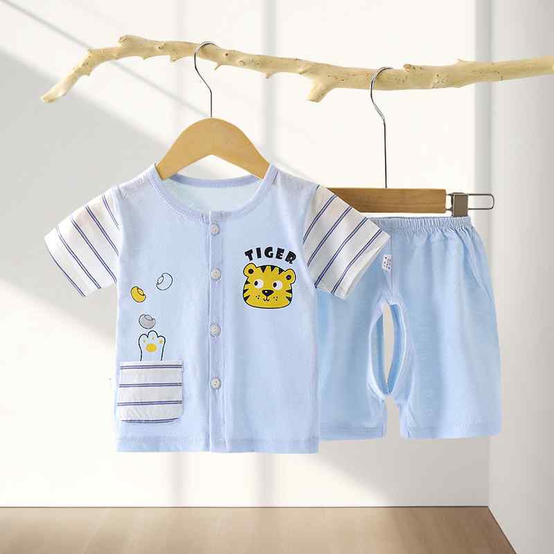 ベビー服 男の子 夏 2点セット 短袖 トップス おむつカバー パンツ 幼児用 吸湿速乾 軽量 綿素材 普段使い かわいい ・スタイル: カジュアル・袖丈: 短袖・主な素材: 綿80%.ナイロン20%・対象: 男女・対象年齢: 3ヶ月.6ヶ...