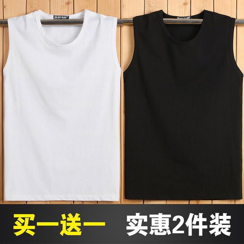 タンクトップ メンズ 無袖 綿 ビッグサイズ 単色 夏 スポーツ フィットネス バスケットボール トレーニング 吸汗速乾 軽量 ストレッチ・カテゴリ: タンクトップ・スタイル: 青春・主な素材: 錦綿・ネックライン: クルーネック・柄: プ...