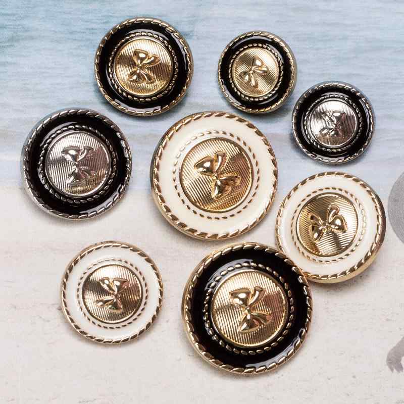 ボタン 金属 丸型 ブラック 厚手 隠し カジュアル スラックス コート トレンチコート ジャケット スーツ 用 アパレル アクセサリー フォーマル 普段使い・サイズ展開: 15mm（3粒入り）.18mm（3粒入り）.20mm（3粒入り）....