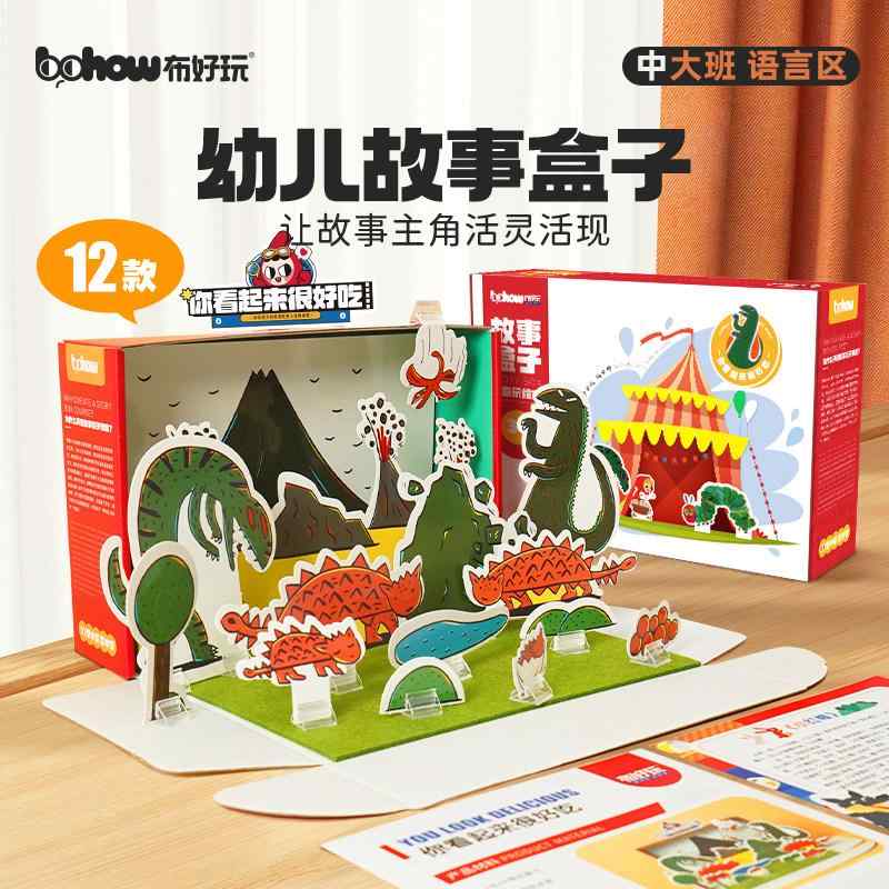 幼稚園教材 キッズ 布 ストーリーボックス DIY 読み聞かせ 絵本 劇場 道具 教育玩具 言語活動 創造遊び 室内用 キット 子供向け 発達支援 布素材 安全設計・対象年齢: 3歳.4歳.5歳.6歳.7歳・対象性別: 男女共通・教育理念:...