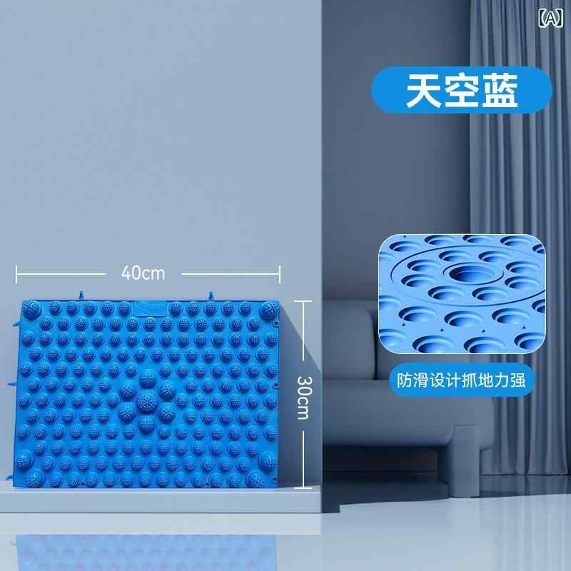 足裏指圧マット 円形 室内スローランニング用 足底マッサージパッド 足つぼ刺激 血行促進 リラックス効果 筋肉ほぐし 家庭用 日常ケア・カテゴリ: マッサージフットパッド・主な効果: 筋肉リラックス・: 磁石付き・サイズ展開: 30×40c...