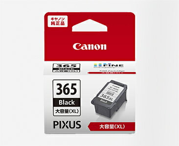 CANON　純正品 BC-365XL　JAN：4549292182613　ブラック　大容量　1個　4984C001 対応機種 PIXUS TS3530