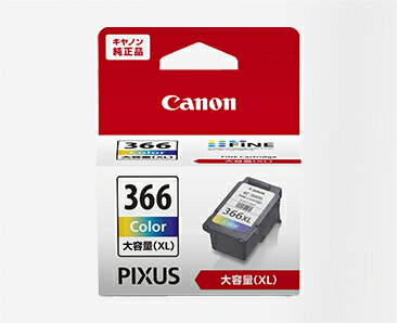 CANON　純正品 BC-366XL　JAN：4549292182637　3色カラー　大容量　1個　4990C001 対応機種 PIXUS TS3530