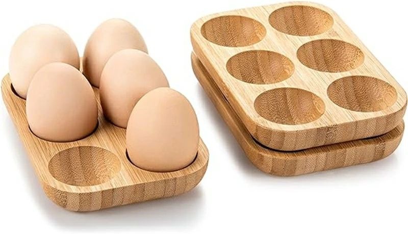 【材質】高品質の木製素材で作られた木製のエッグホルダーは、完全で丈夫で耐久性があります。【特徴】オーガナイザー ラックは優れた仕上がりで、バリがなく滑らかで、カウンタートップを整理できます。スタック可能で省スペースで、冷蔵庫、サイドボード、...