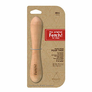 特徴 Fetch！は厳選された梨の木から作られたワンちゃん用のおもちゃです。 梨の木は無害であり、他の樹木と比べ繊維密度が高く堅いので噛んだとき細かく砕けトゲなどが残りにくい特徴があります。 Fetch!は何度も繰り返された試作テストから辿...