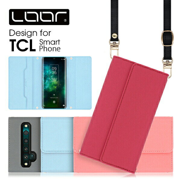 商品名 LOOF STRAP Series TCL用 手帳型ケース 対応端末 TCL 10 Lite TCL 10 Pro セット内容 ケース 本体 ロングストラップ ストラップの長さ 最長時：約124cm 最短時：約67cm 材質 PUレ...