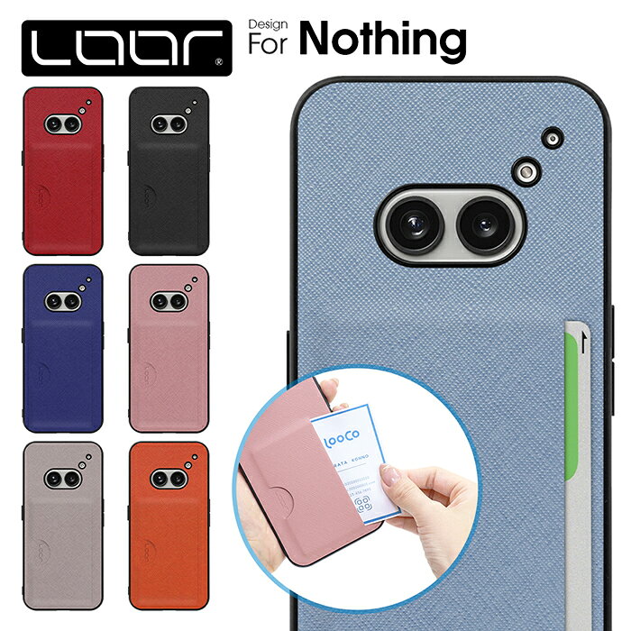 商品名 LOOF CASUAL-SLOT Series Nothing Phone用 シェル型スマホケース 対応端末 Nothing Phone (3a) Nothing Phone (2a) 材質 PUレザー、PC、TPU セット内容 ケ...