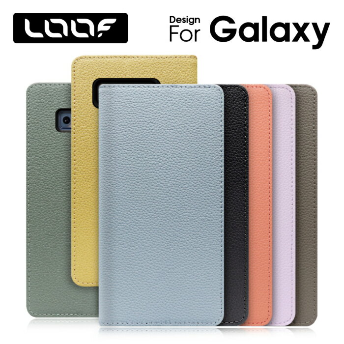 商品名 LOOF BOOK Series Galaxy用 手帳型スマホケース 対応端末 Galaxy Note10+ (SM-N975C / SC-01M / SCV45) Galaxy A41(SC-41A / SCV48) Galaxy...