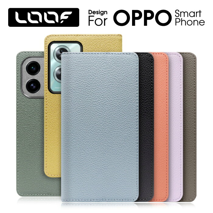 商品名 LOOF BOOK Series OPPO用 手帳型スマホケース 対応端末 OPPO Reno15 A　 OPPO Reno14 5G OPPO Reno13 A OPPO Reno11 A OPPO Reno10 Pro 5G O...