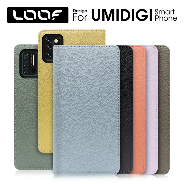 商品名 LOOF BOOK Series UMIDIGI用 手帳型スマホケース 対応端末 ・UMIDIGI A9 Pro ・UMIDIGI A7S ・UMIDIGI X ・UMIDIGI Power3 セット内容 ケース 本体 材質 本革、...