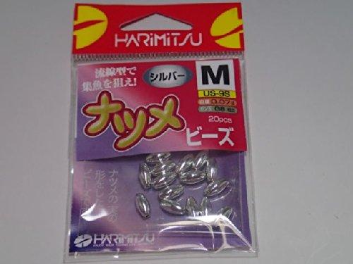 HARIMITSU(ハリミツ) ナツメビーズ シルバー M US-9Sカラー:シルバーサイズ:M入数:18