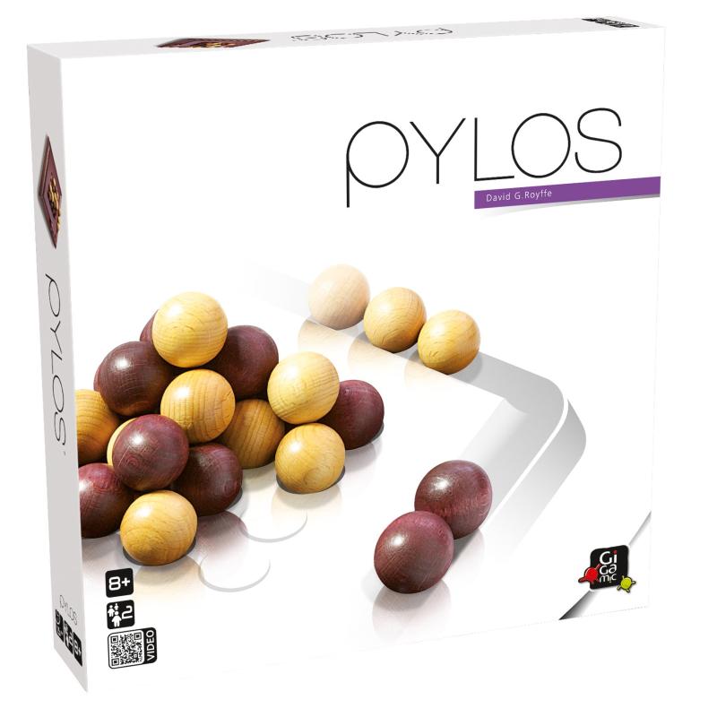 GIGAMIC PYLOS ピロス 【日本正規】 ボードゲーム テーブルゲーム 知育玩具 おもちゃ 子供 脳トレ フランス【セット内容】木製ボード、木製玉30個【商品紹介】2色の玉を交互に積み上げ、ピラミッドの頂点を競い合う 「ピロス」。そ...