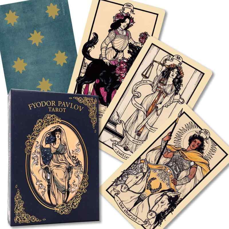 フョードル パブロフ タロット Fyodor Pavlov Tarot タロット占い方 日本語解説書付き FLATLAND 正規品 タロットカード 78枚メーカー：U.S. Games Systems, Inc.アーティスト：フョードル・パ...