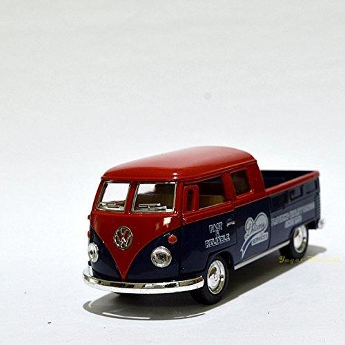 KiNSMART フォルクス・ワーゲン ワーゲンバス ピックアップ デリバリー 1/34　1963 VW Bus Double Cab Pickup Delivery　 (レッド)