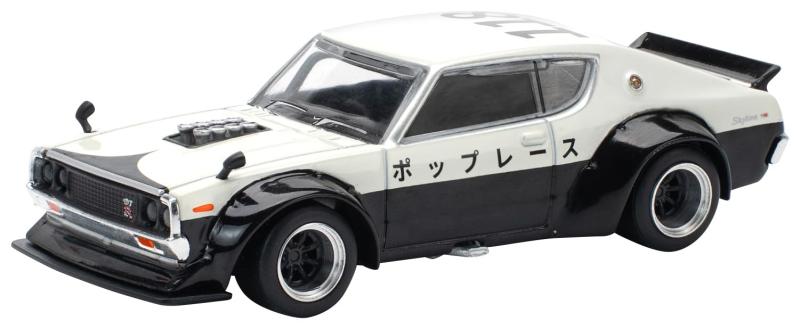 ジェネシスカンパニー (Genesis Company) POP RACE 1/64 スカイライン GT-R V8 ドリフト (ケンメリ) - NPA スタイル 完成品 PR640252POP RACE 1/64スケールミニカー。ダイキャス...