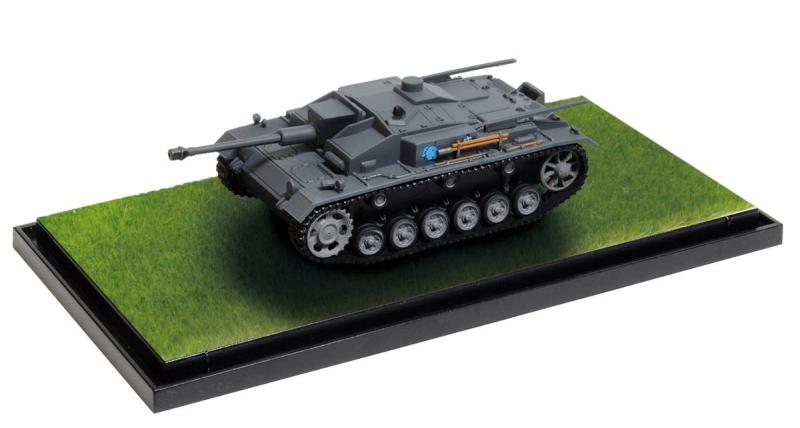 プラッツ ガールズ&amp;パンツァー最終章 てのひら戦車道コレクション III号突撃砲F型 カバさんチーム ボカージュの戦い 1/72スケール 塗装済み完成品 GPC72-17(C)GIRLS und PANZER Finale Proj...
