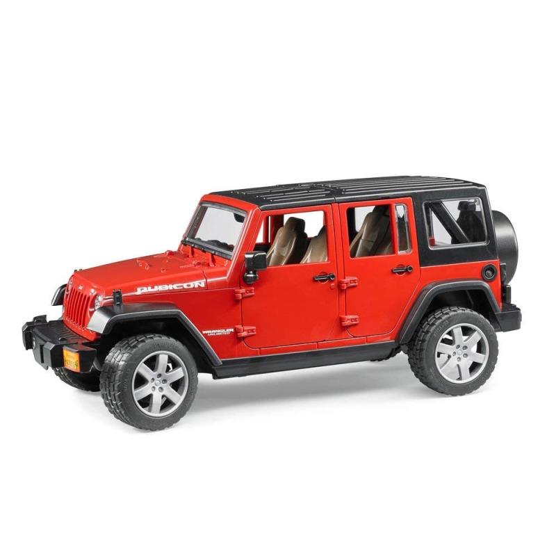 bruder(ブルーダー) Jeep Rubicon BR02525スケール(縮尺): 1/16本体サイズ :高さ: 329mm 長さ: 142mm 幅: 144mm主な製造国 :ドイツ対象年齢 :4才以上