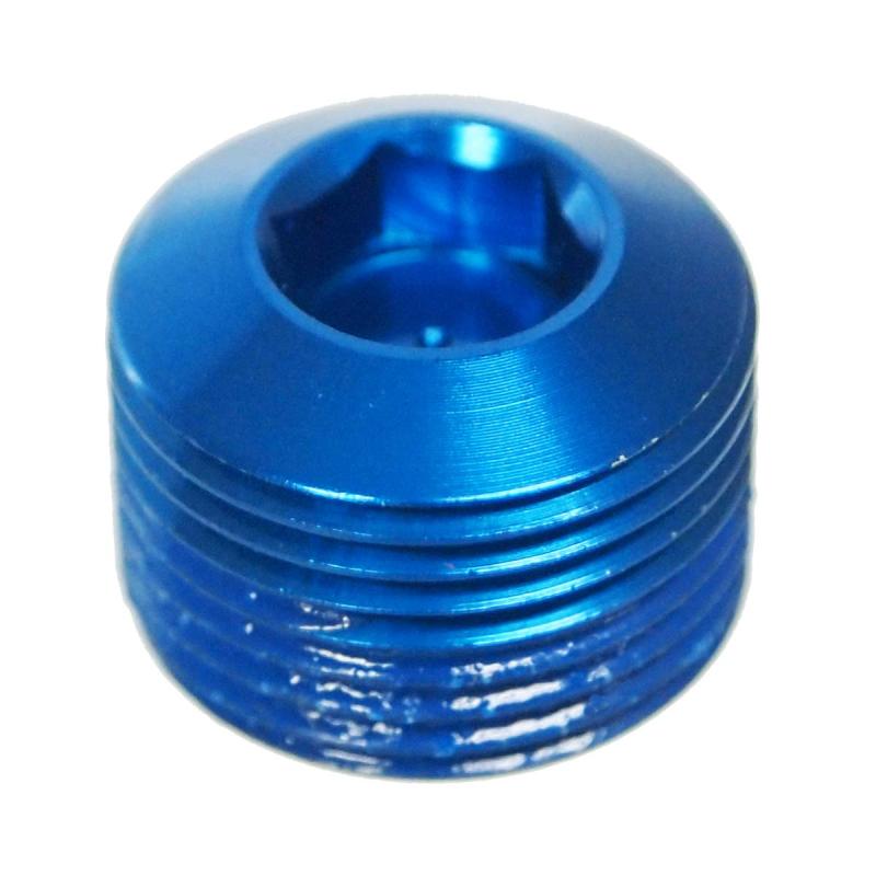 CRANKBROTHERS ペダルパーツ ブルー one size エンドキャップ ヘックス 2010以降用Crankbrothers2010以降モデルのペダル用エンドキャップ補修品1個入り