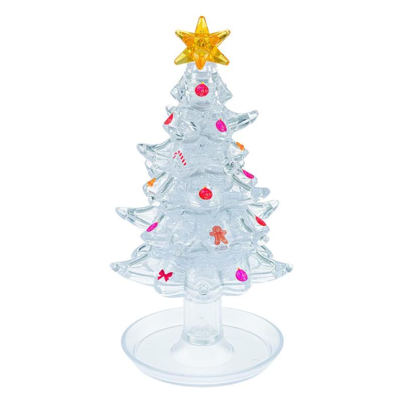 ビバリー 69ピース クリスタルパズル クリスマスツリー・クリア 50289透明ピースを組み上げる立体ジグソーパズルクリスマスの楽しさたっぷりのパッケージデザイン別売りの専用ディスプレイライトを使用すれば、3色の光と10パターンの輝きでより...