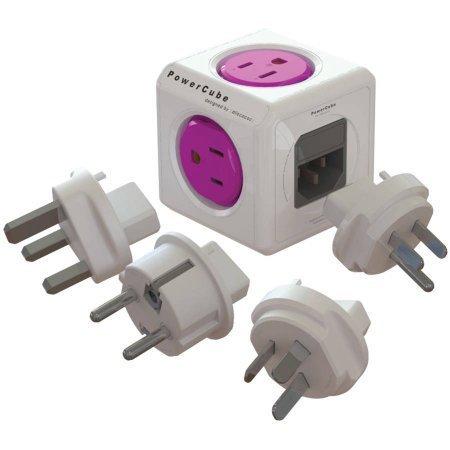 Power Cube パワーキューブ パープル 1920/JPRW4P【仕様】　認証：PSE　ヒューズ：yes　差込口：5　サイズ：6.4 × 6.4 × 6.4cm　重さ：180g国内では使用できません。