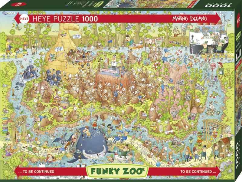 1000ピース HEYE Puzzle・ヘイパズル 29870 Marino Degano : Funky Zoo, Australian Habitat